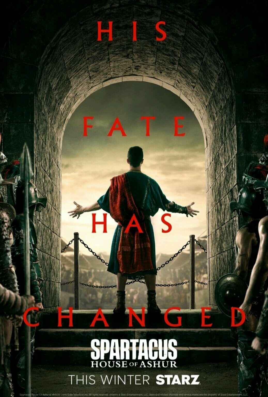 Спартак: Дом Ашура (новинка 2026) Сезон 1 Blu-ray диск 50Gb боевик драма сериал