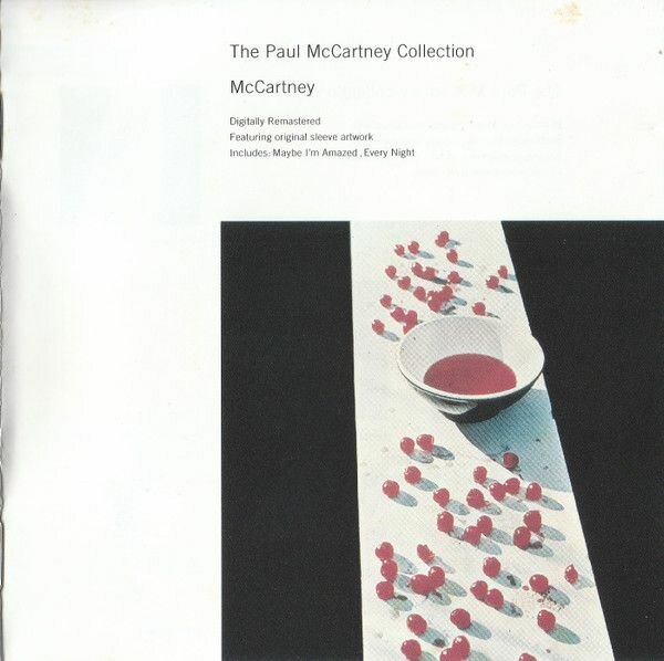 Paul McCartney Collection - McCartney, 1970, 12-page, CD-Аудио