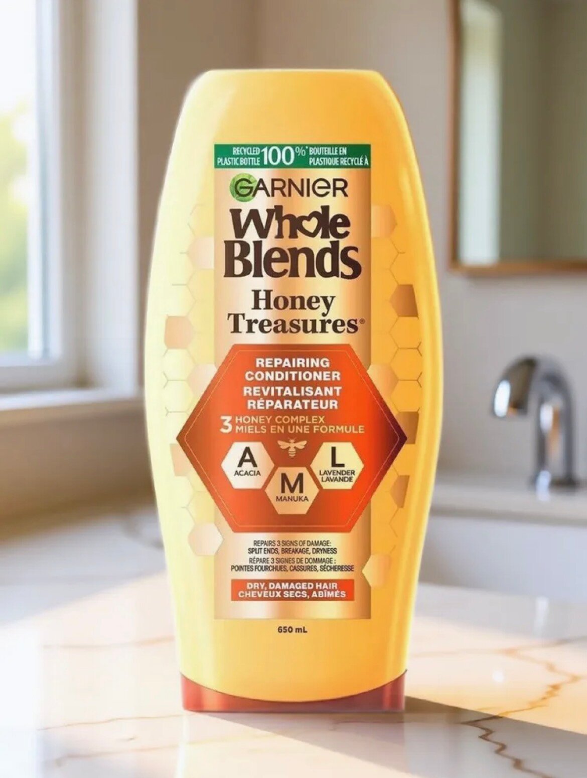 Garnier кондиционер для волос с мёдом акации 650 мл.