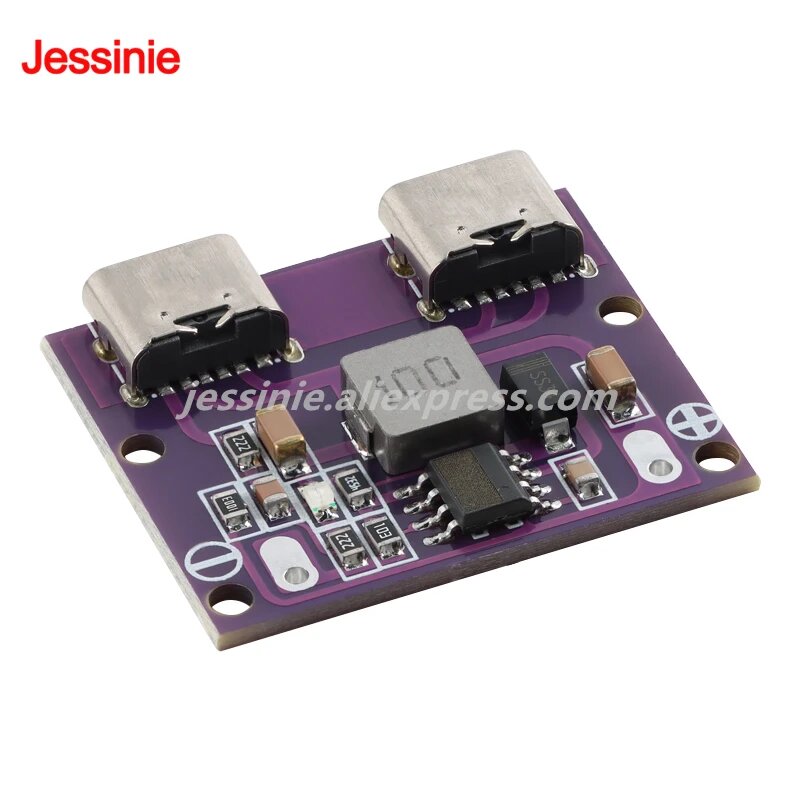 Jessinie USB Type-C DC-DC понижающий преобразователь 5В 3А, Цвет: 2