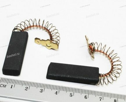 Щетки угольные СМА 5x12,5x36 154740 комплект с пружиной Bosch, Indesit, Ariston, Ardo, Zanussi