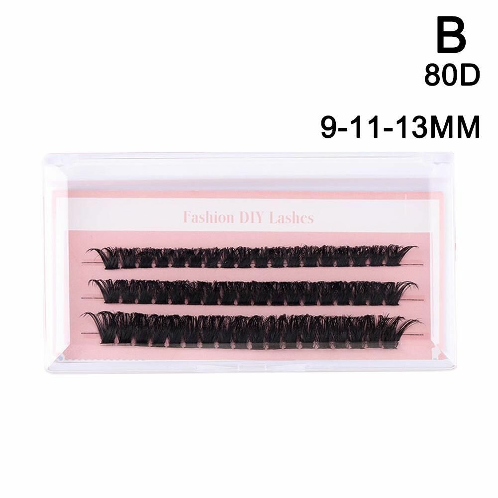 DIY набор накладных ресниц, для самостоятельного наращивания, объемные и естественные