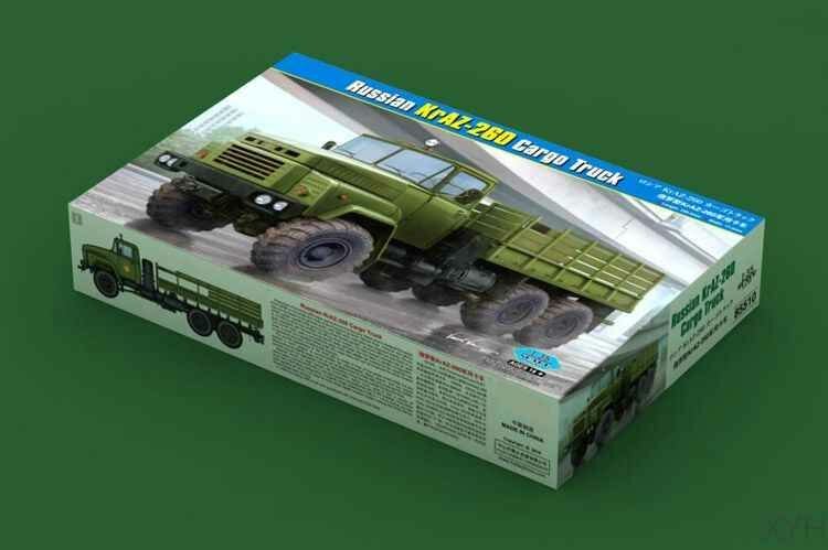 Hobbyboss 85510 1/35 Российский грузовой автомобиль КрАЗ-260 сборная модель
