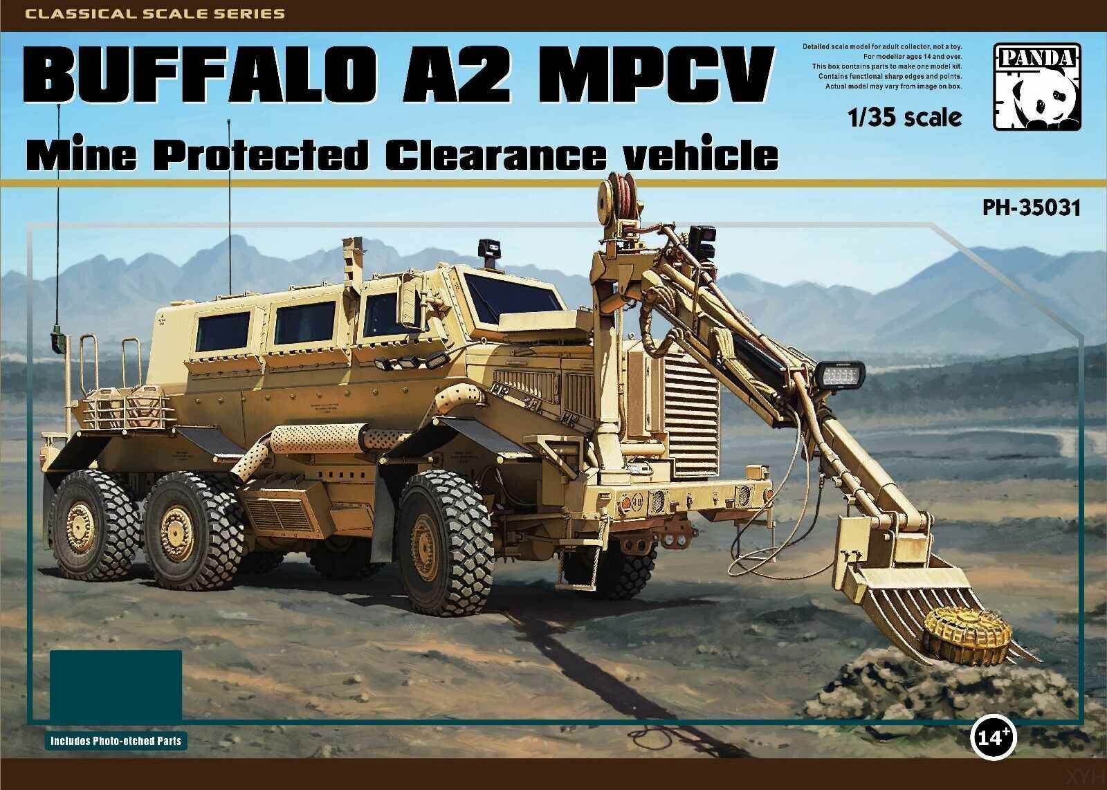 Panda Hobby PH35031 1/35 Buffalo A2 MPCV Модель сборки Машина для устранения препятствий