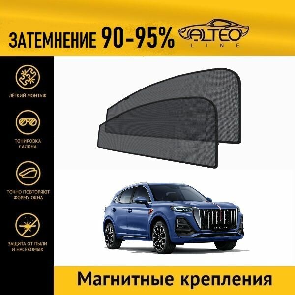 Автошторки ALTEO PREMIUM на HONGQI HS5 (1) rest. (2023-н. в.)