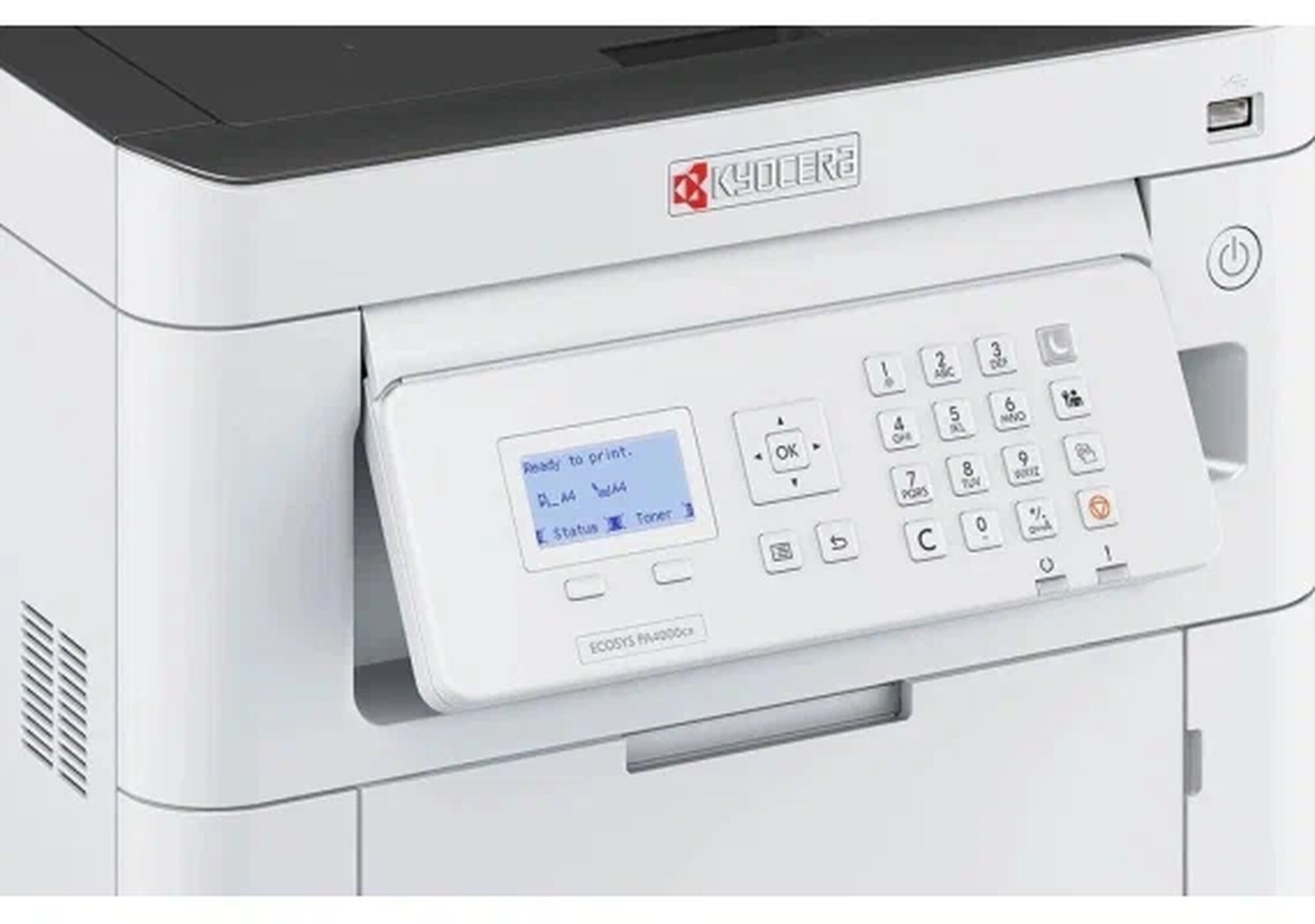 Принтер Kyocera Ecosys PA4000cx 1102Z03NL0, лазерный, цветной, A4, Duplex, 4 картриджа
