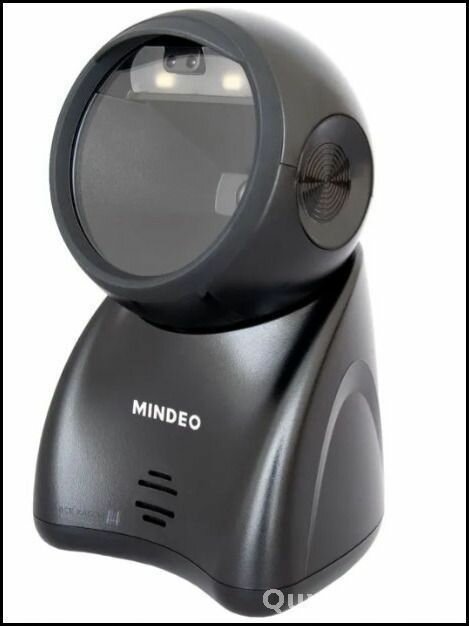 Премиумная модель Mindeo MP725, черный автосенсорный 2D сканер с USB подключением, бестселлер