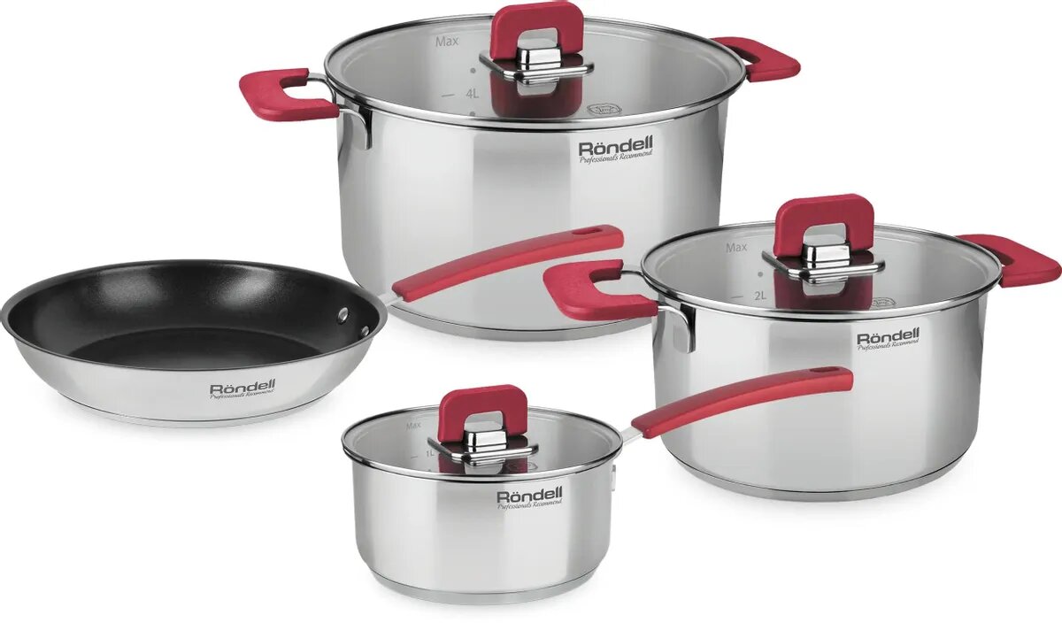 RDS-2012 / Набор посуды Rondell Savvy RDS-2012, 7 предметов