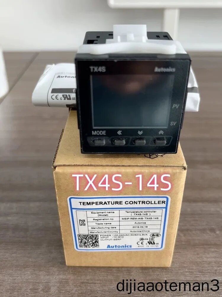 Новый оригинал Термостат Autonics TX4S-14S Temperature controller для управления температурой