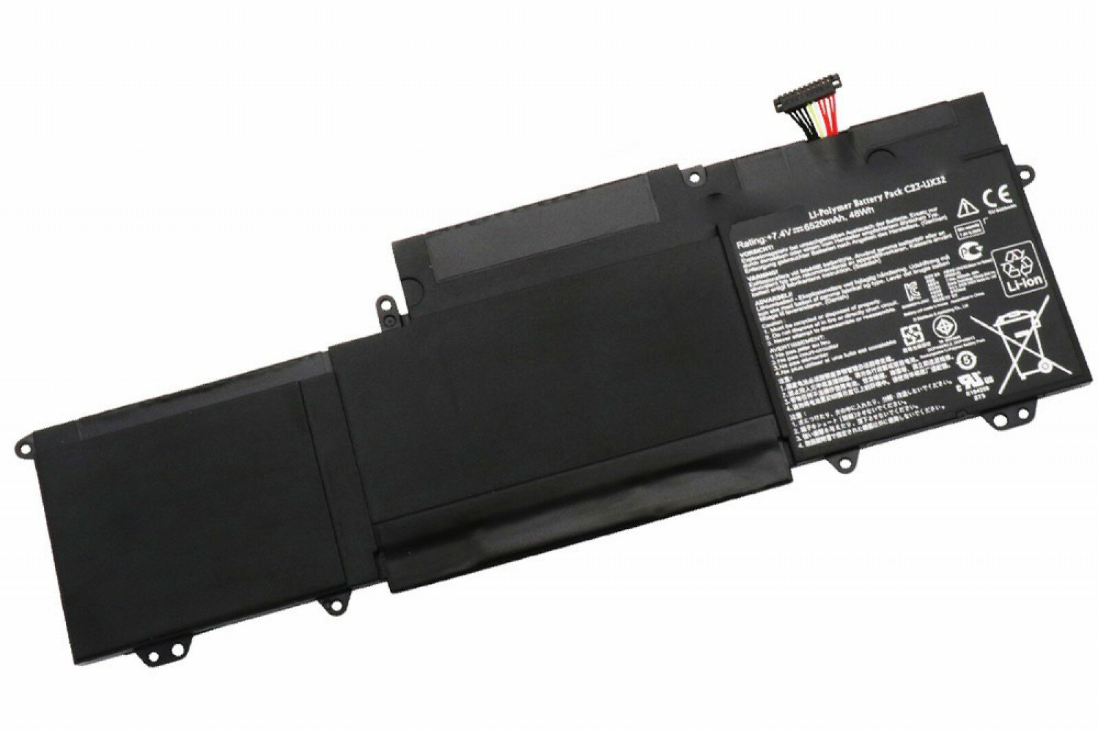 Аккумуляторная батарея MyPads C23-UX32 для ноутбука Asus Zenbook UX32A/UX32VD 6520mAh 7.4V
