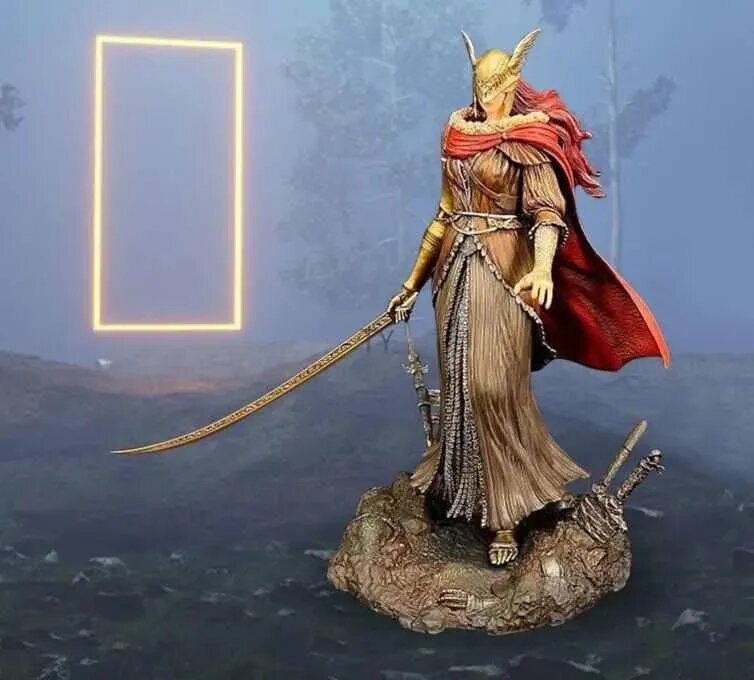 Статуэтка "Богиня войны" Elden Ring Valkyrie Валькирия Фигурка акрил пластик