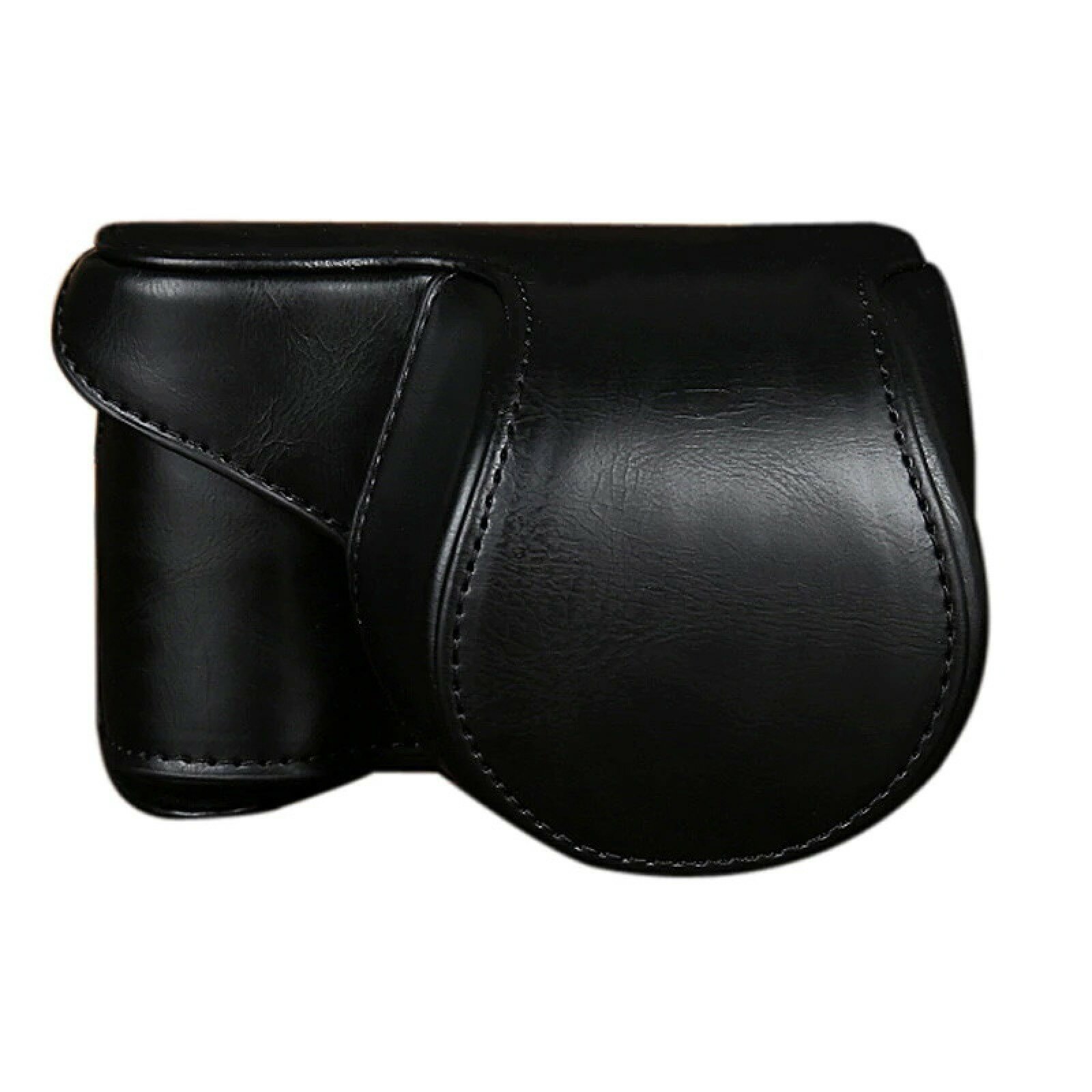 Защитный чехол-футляр MyPads TC-1721 для фотоаппарата Canon EOS M100/M10/M2/M из качественной кожи черный