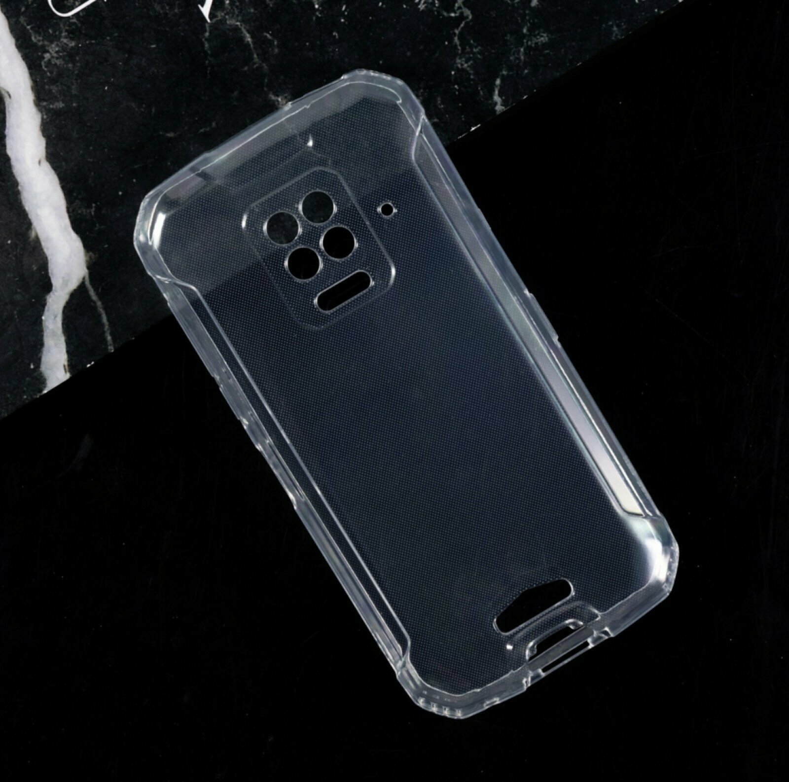 Чехол задняя панель MyPads Tocco для DOOGEE S59 / S59 Pro прозрачный силиконовый бампер