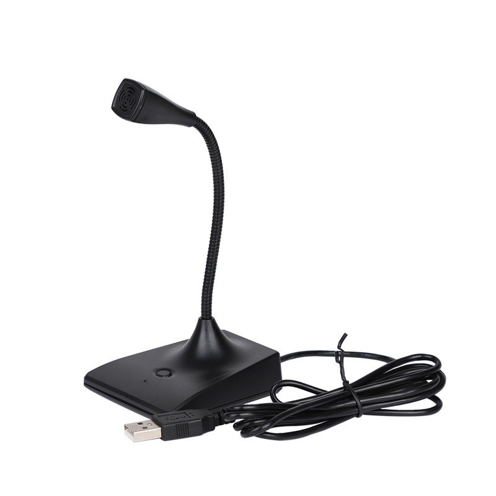 Проводной офисный микрофон MyPads AW-15 с качественным звуком, USB, гибкий держатель