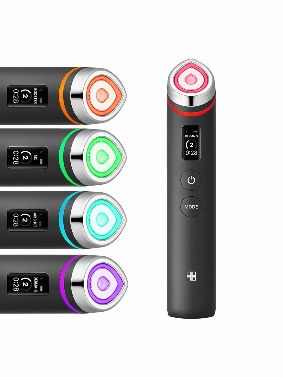 Medicube AGE-R Booster Pro профессиональный массажёр 6в1 из Кореи, чёрный