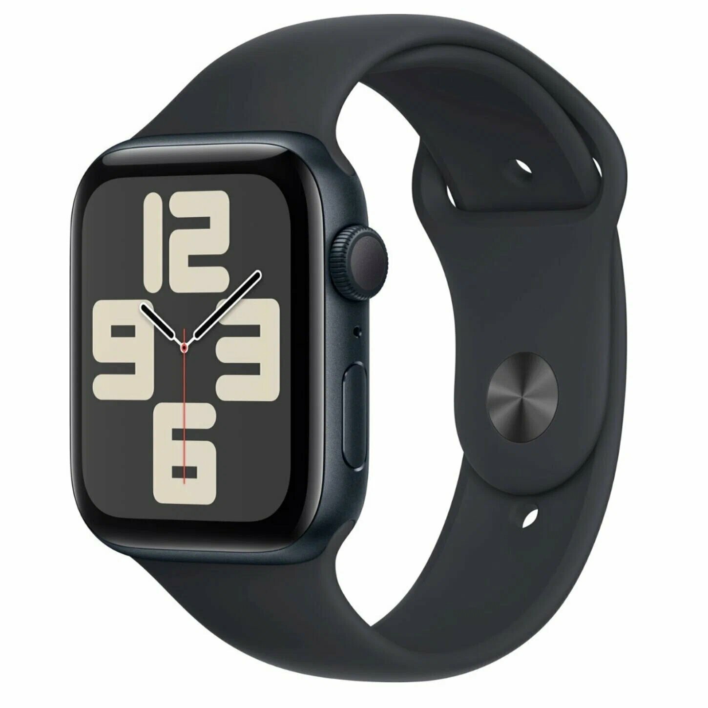 Часы Apple Watch Series SE 2024 44mm Aluminium Case, Midnight Sport Band M/L