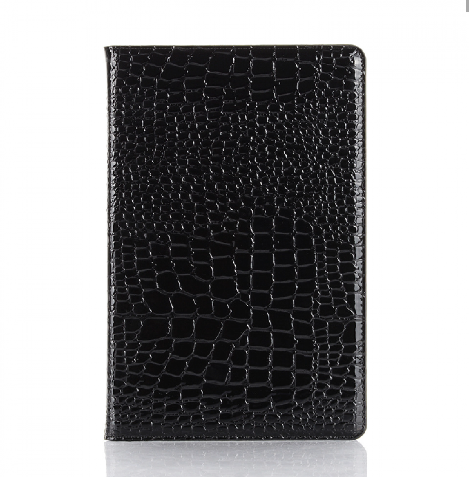 Чехол-футляр MyPads Croco Laccato для Samsung Galaxy Tab S7 11 SM-T870 / T875 и Tab S8 SM-X700N, черный