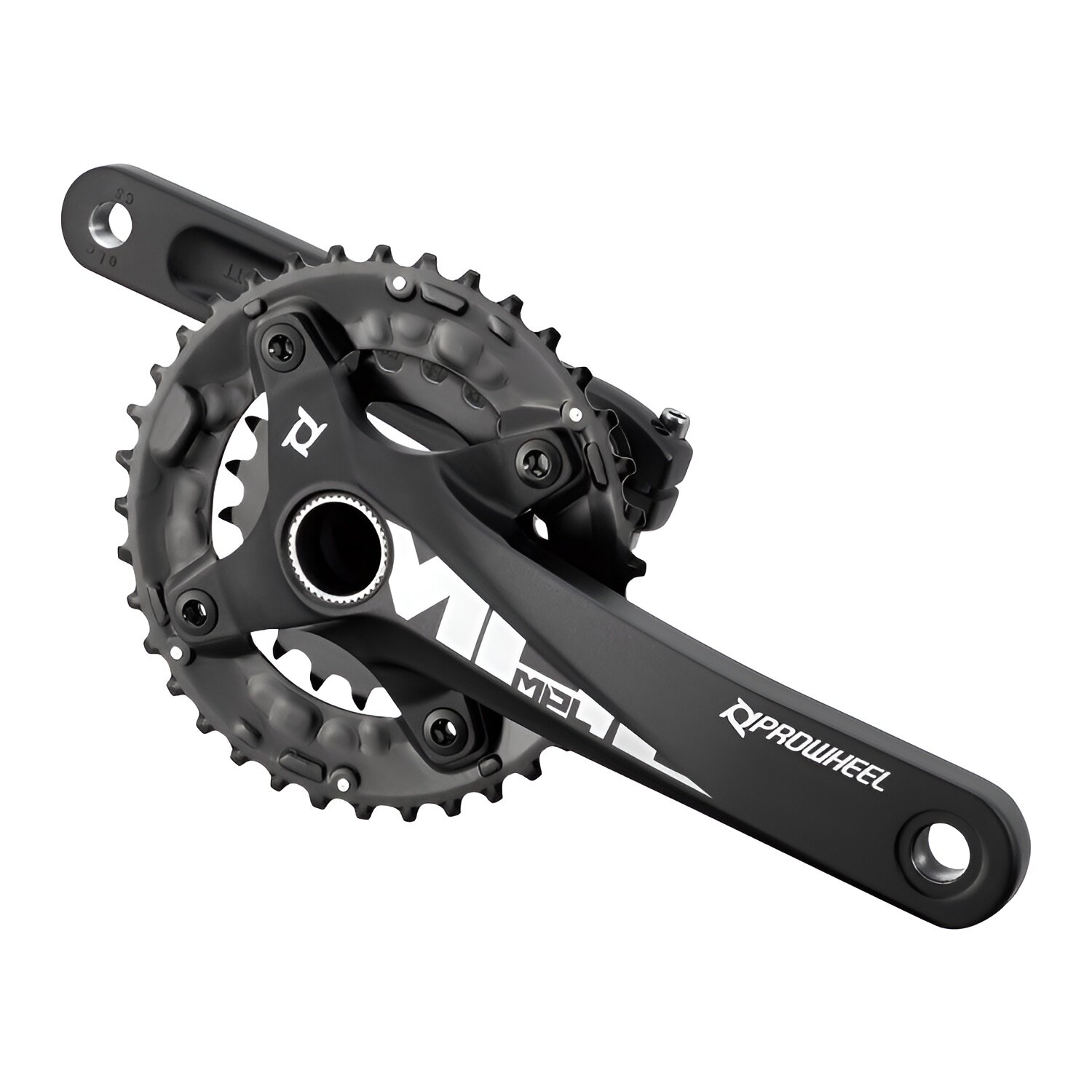 Система шатунов Prowheel MPL-501-TT-120 2x10 скоростей, 24-38T, 175 мм, FatBike, черная