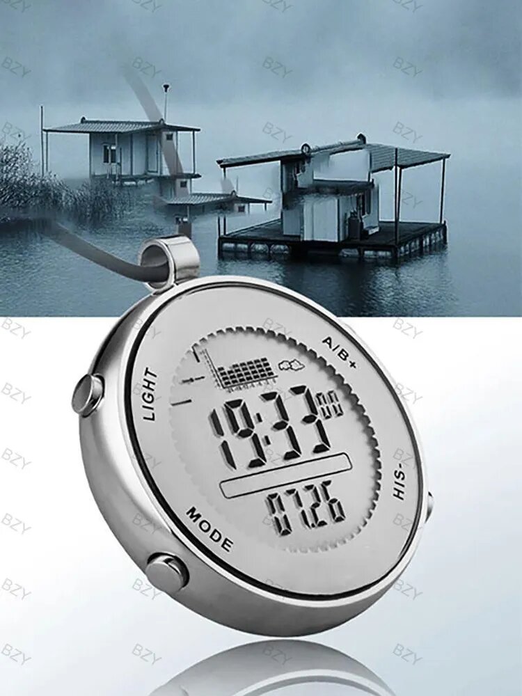 Многофункциональные смарт-часы для пеших прогулок, рыбалки и исследований из металла