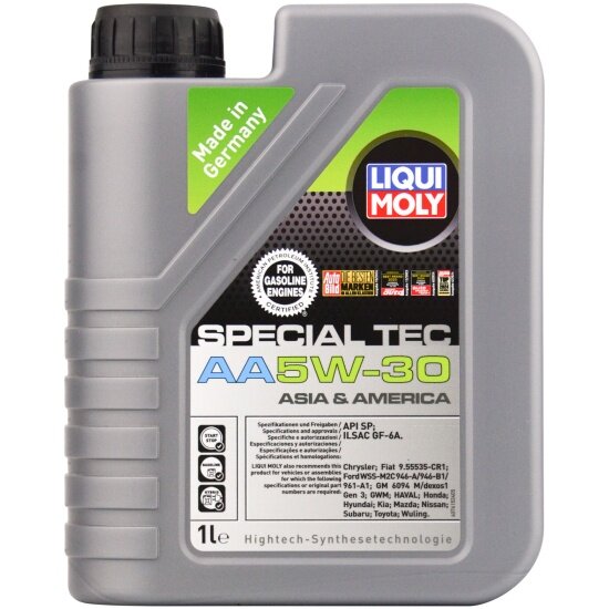 Моторное масло Liqui Moly Special Tec AA 5W-30 HC-синтетическое 1 л