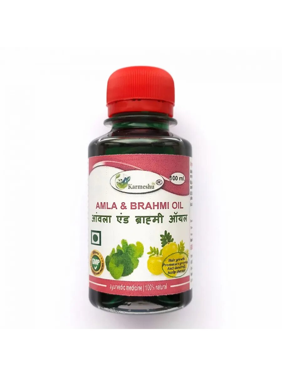 Масло Амла Брахми 100мл Кармешу (Karmeshu)