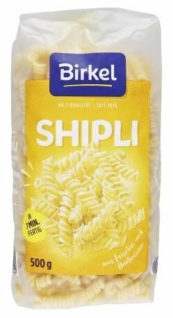 Макароны BIRKEL Shipli Шипли 500г