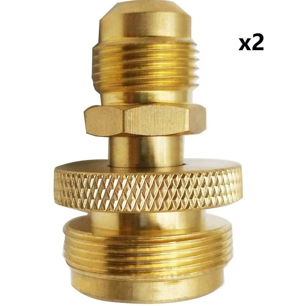 Адаптер регулятора канистра для резервуара с пропаном емкостью 1 лб для 2 пк соединение с 3/8-дюймовым мужским прожектором 5/8-дюймовым -18unf