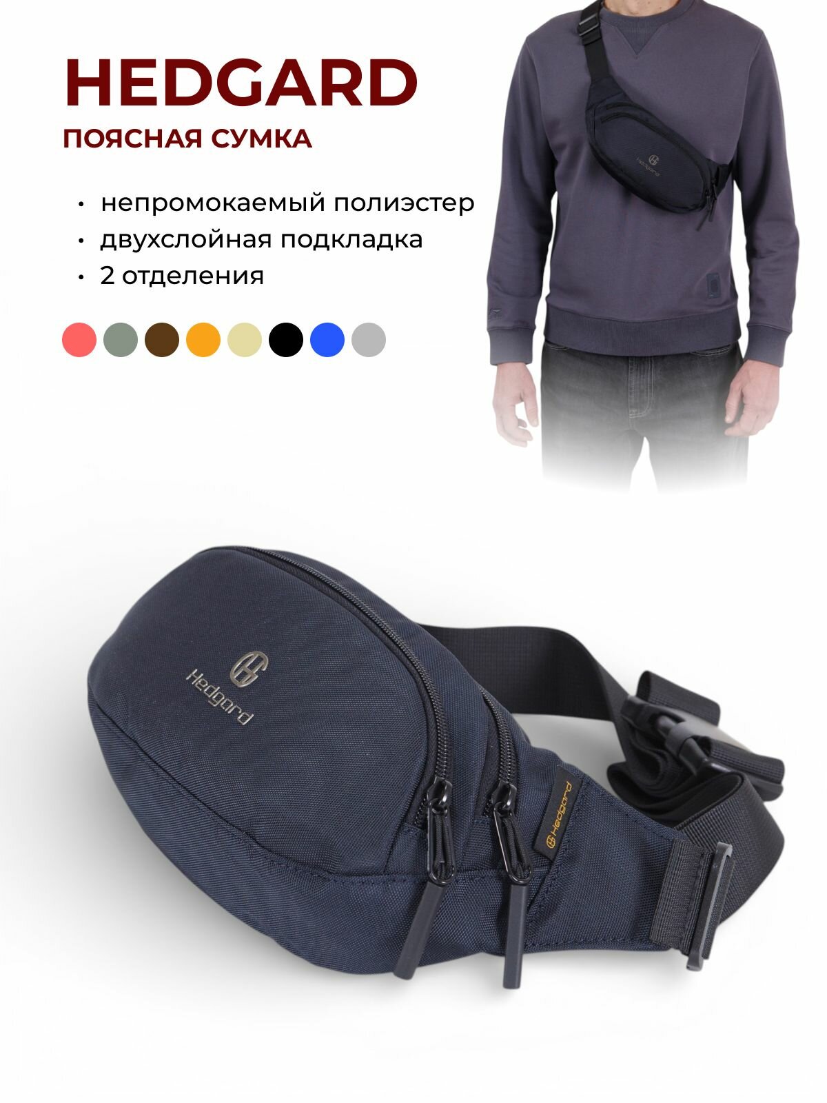 Сумка поясная