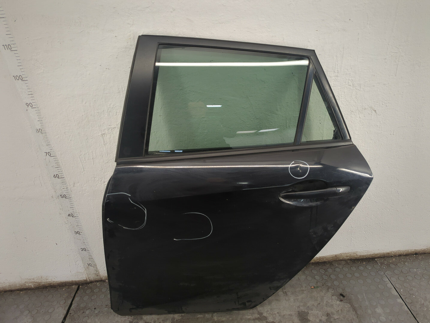 Дверь боковая (легковая) левая задняя Mazda 3 (BL) Б/У