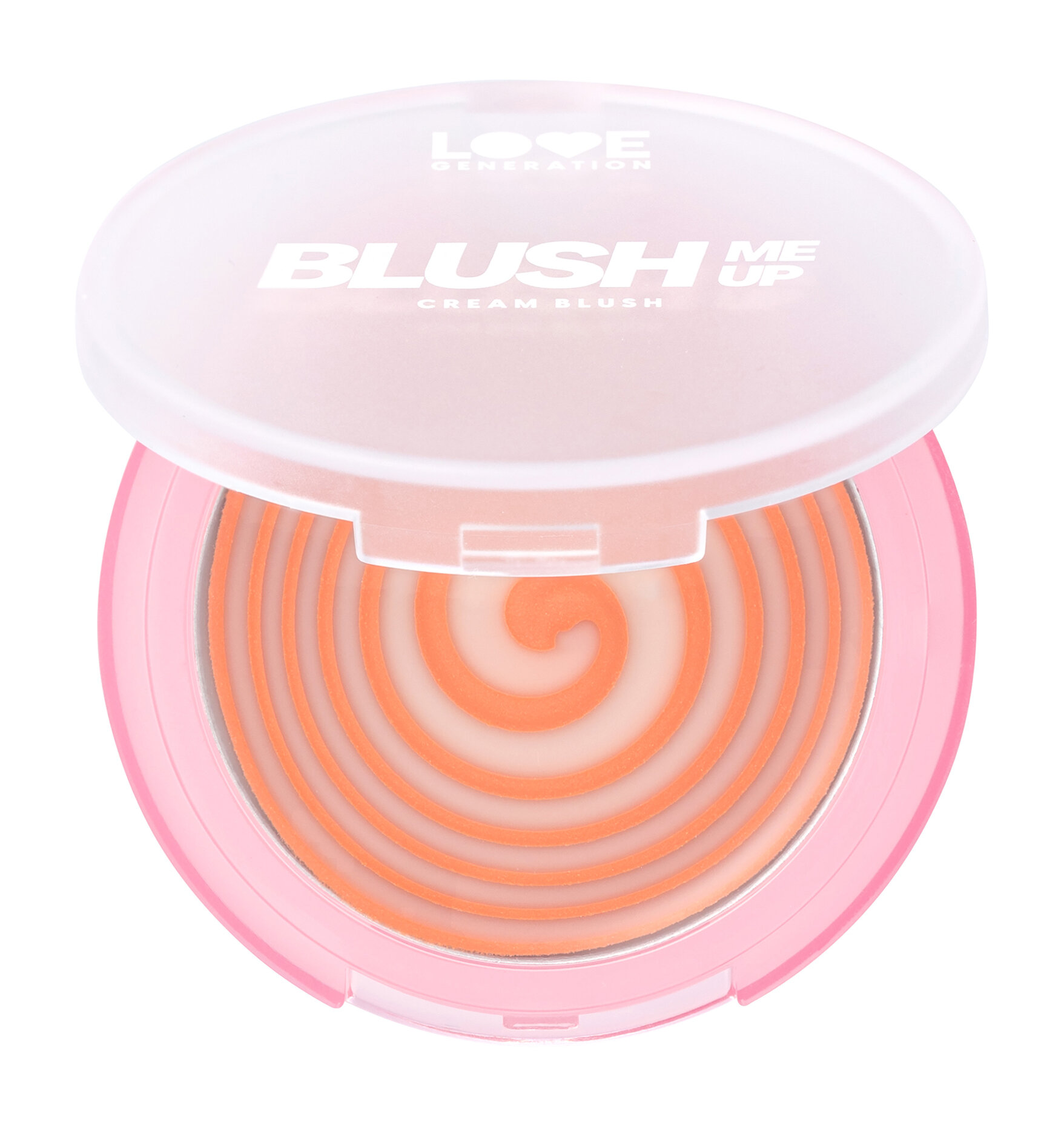 LOVE GENERATION Румяна для лица Blush Me Up кремовые, 2,7 г, 01 Персиковый