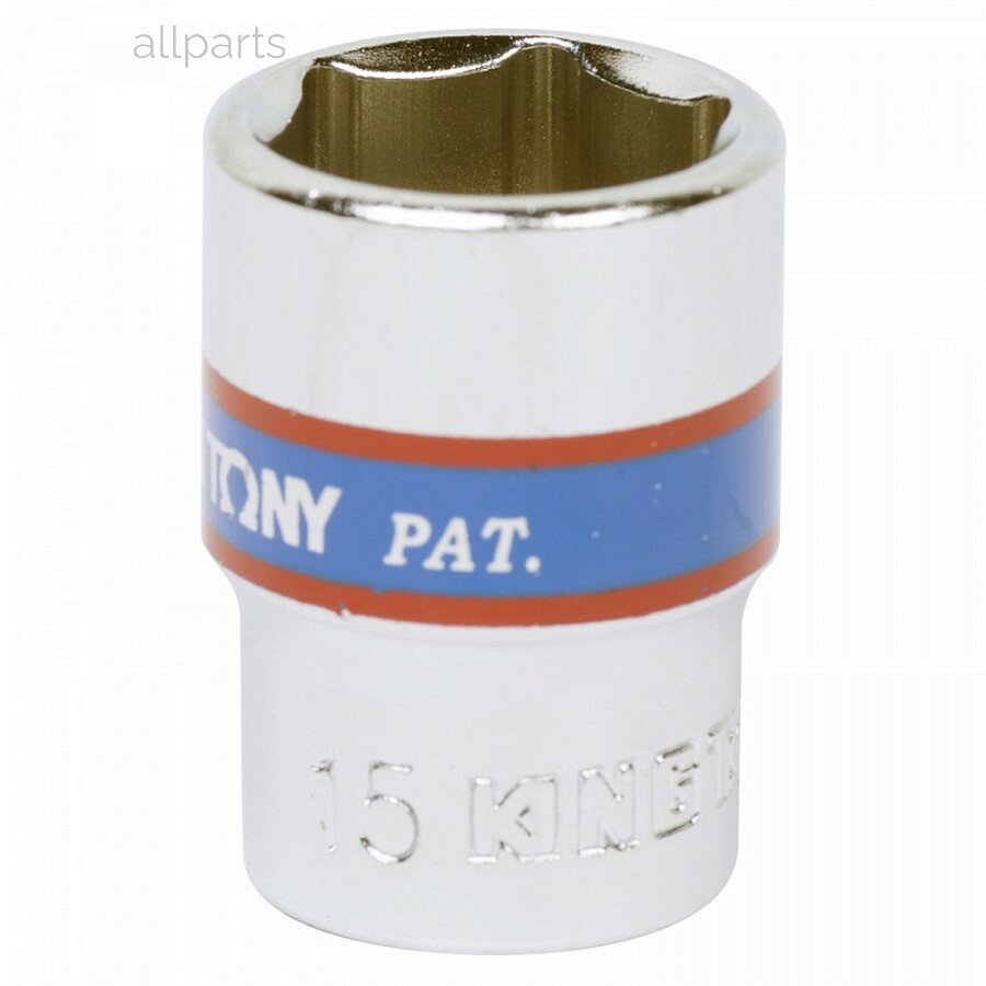 KING TONY 333515M Головка торцевая стандартная шестигранная 3/8, 15 мм KING TONY 333515M
