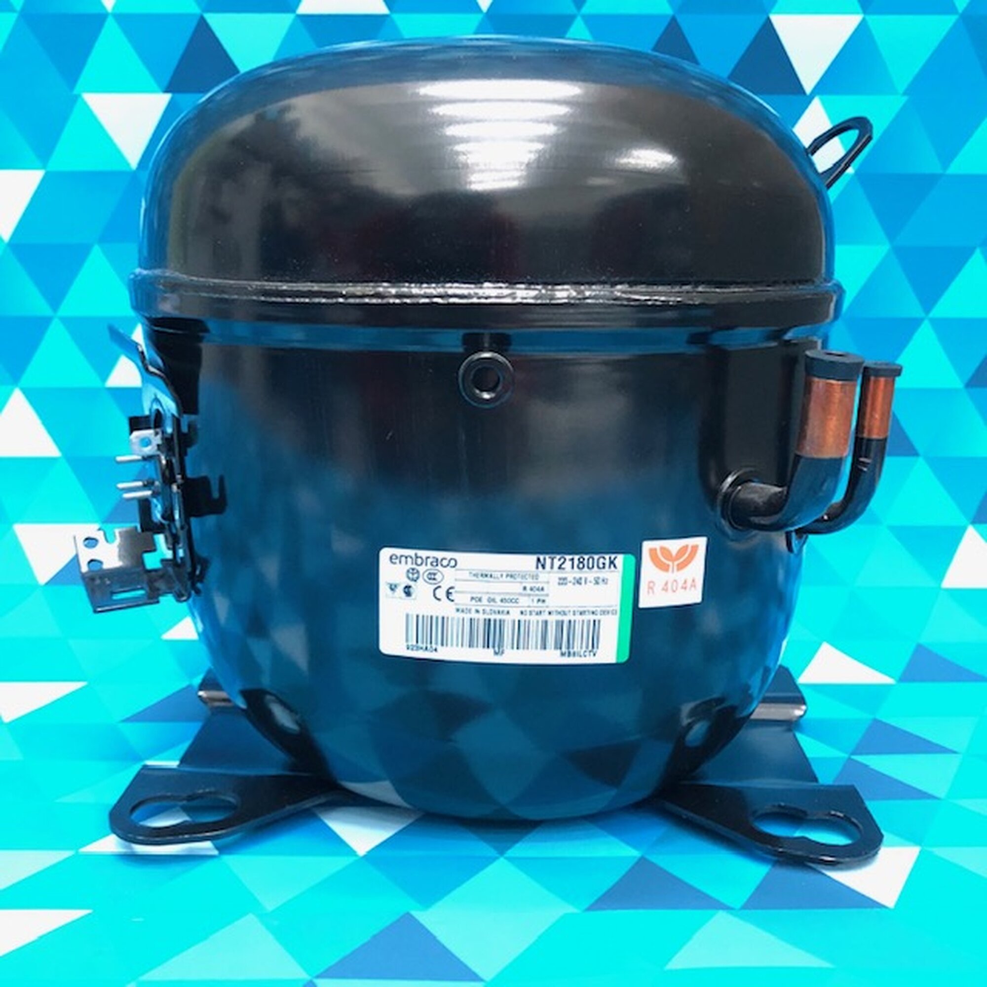 Компрессор Embraco (LBP) NT2180GK (R404, 935Вт при -23,3C*/ASHRAE, 20,44см3) Словакия