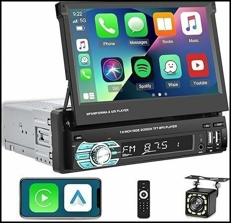 Эксклюзивная автомагнитола 1 DIN с дисплеем 7 дюймов и памятью 1 ГБ