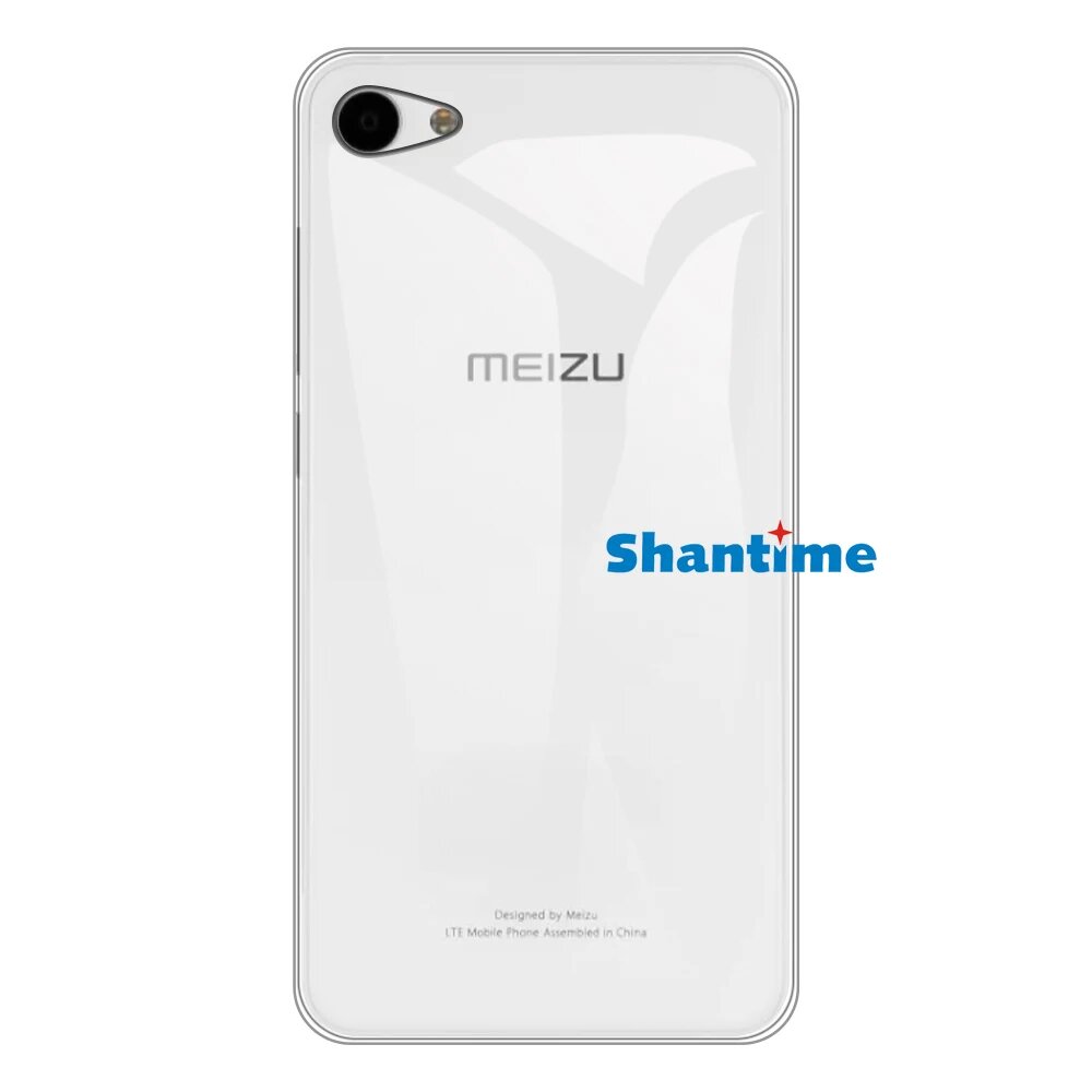 Чехол Meizu U10 Белый, Transparent, TPU