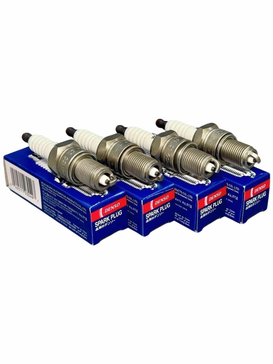 Свечи зажигания Denso для 2108- 2115, Приора , Калина , Гранта для инжекторных 8 клапанных ДВС, оригинал