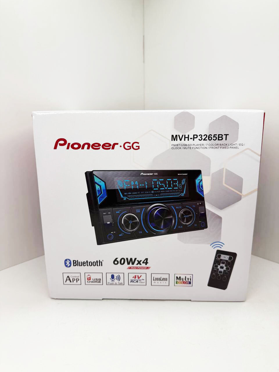 Автомагнитола 2 Din 7 дюймов (bluetooth, USB, AUX, TF, FM, AM)