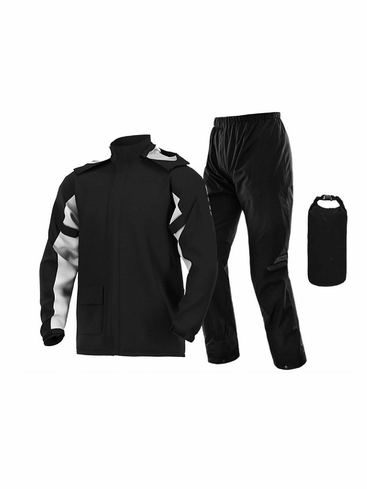 Плащи и непромокаемые штаны, костюм для защиты от дождя, электровелосипед, мотоцикл