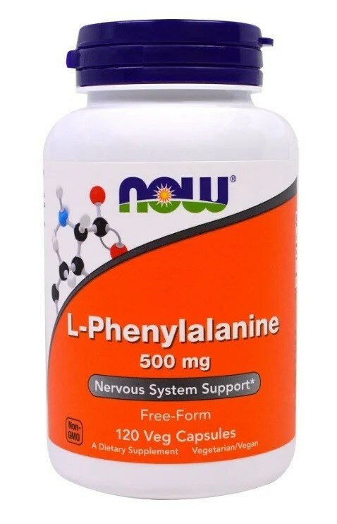 Now Phenylalanine 500 mg (120капс)