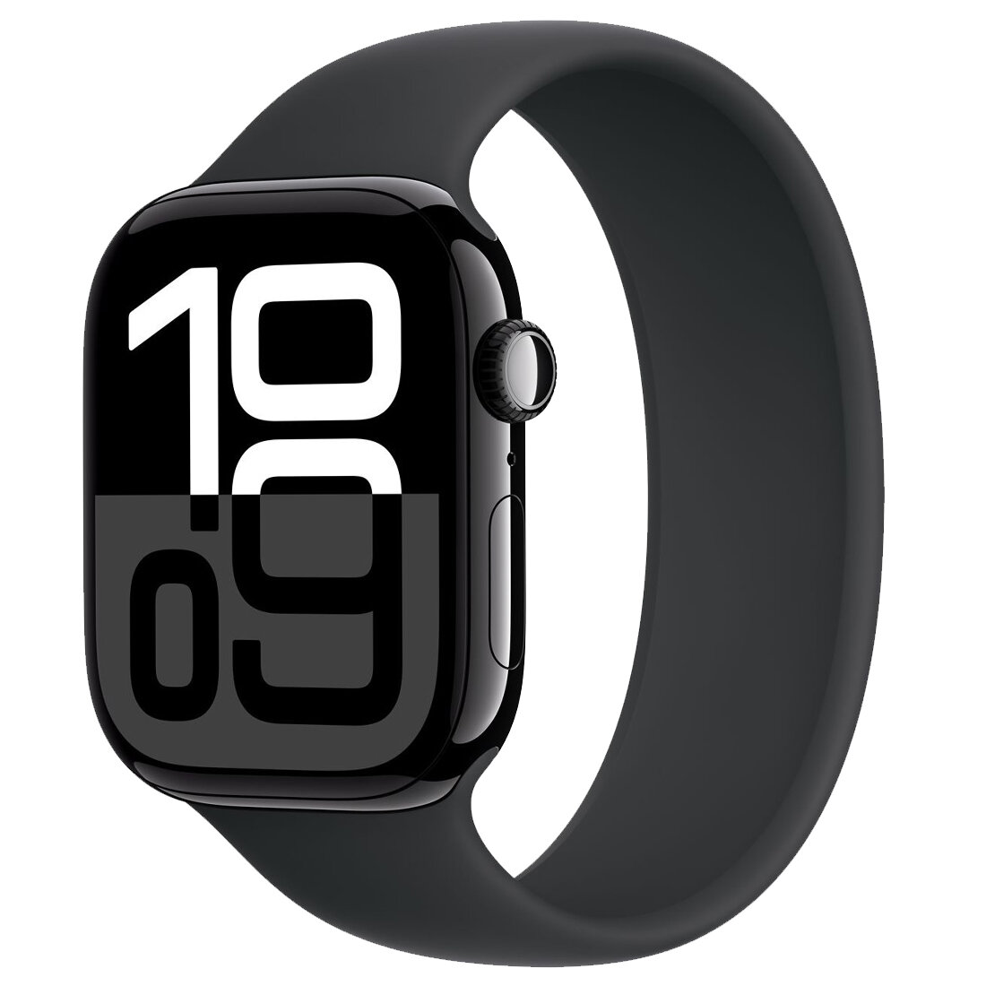 Смарт-часы Apple Watch Series 10, 42mm, Jet Black Al Black SB S/M (Черный)