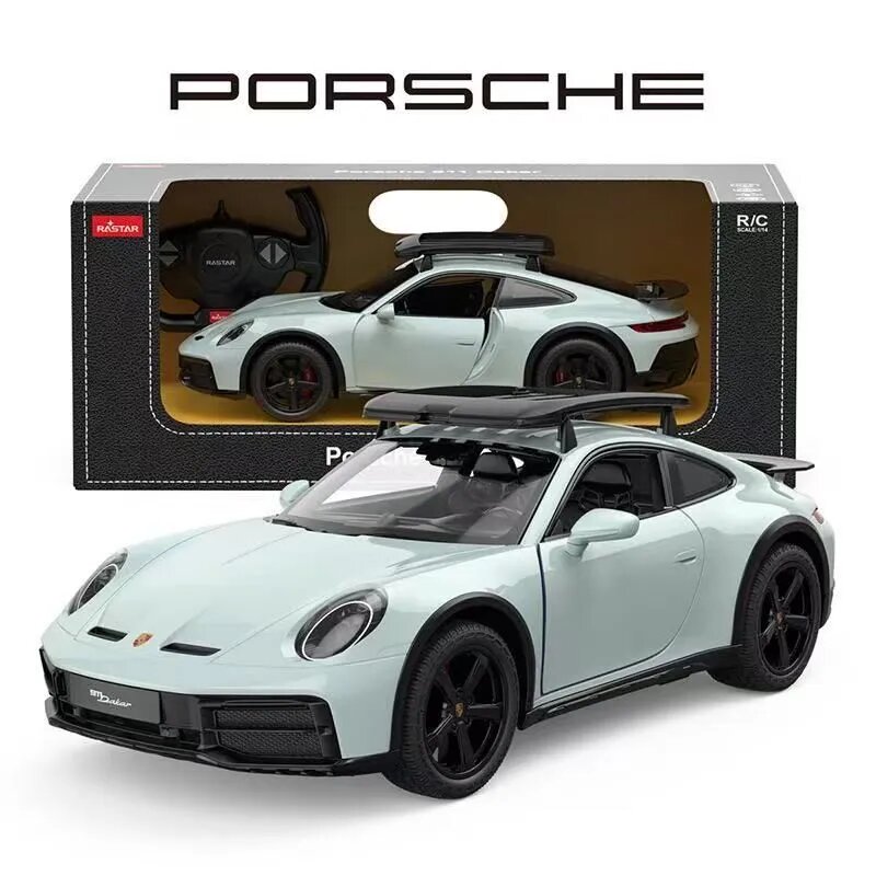 Радиоуправляемая модель Porsche 911 масштаб 1:14 от RASTAR, с USB-зарядкой