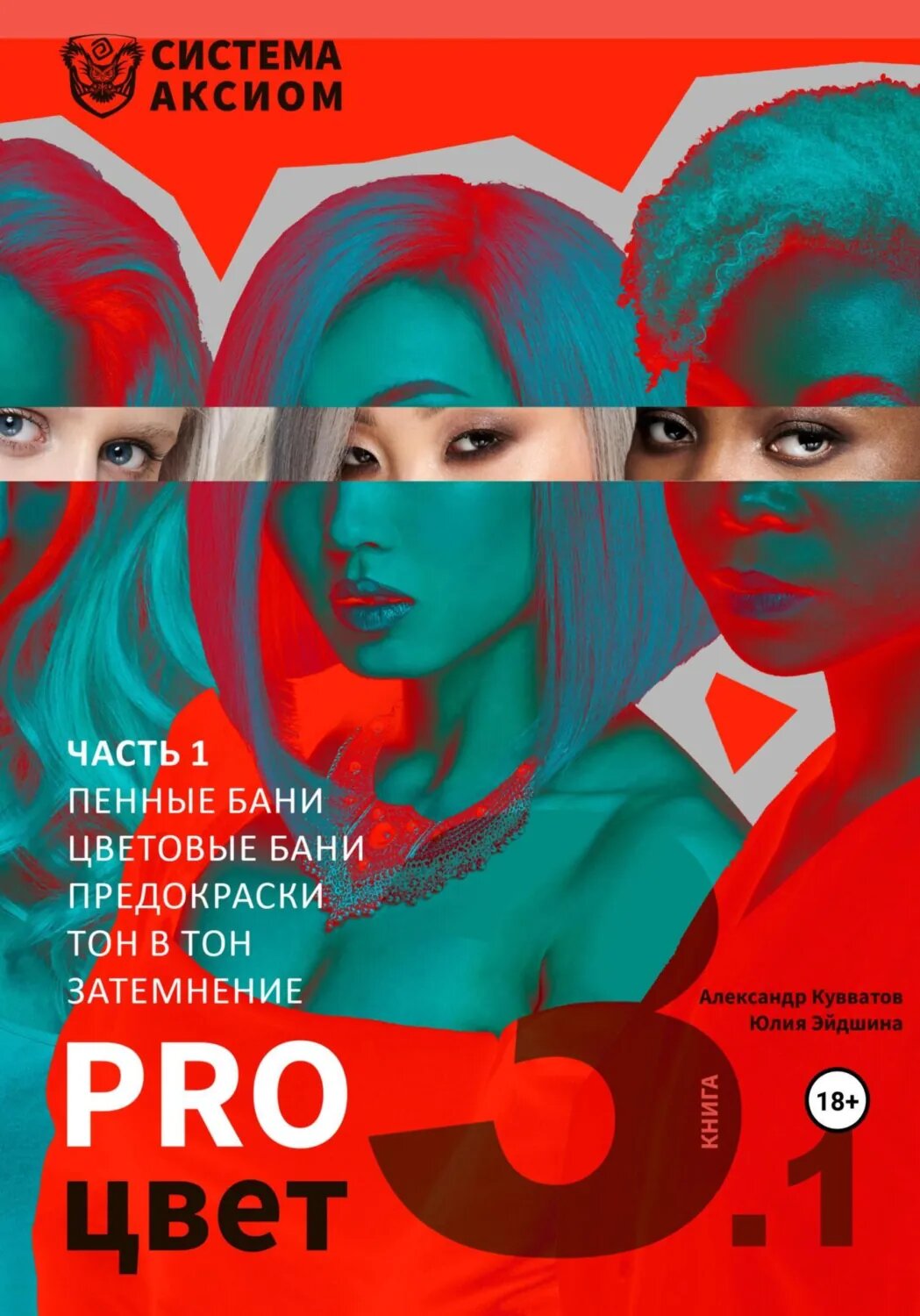 PRO цвет. Том 3. Часть 1 (пенные бани, цветовые бани, окрашивание тон в тон, затемнение волос) [Цифровая книга]