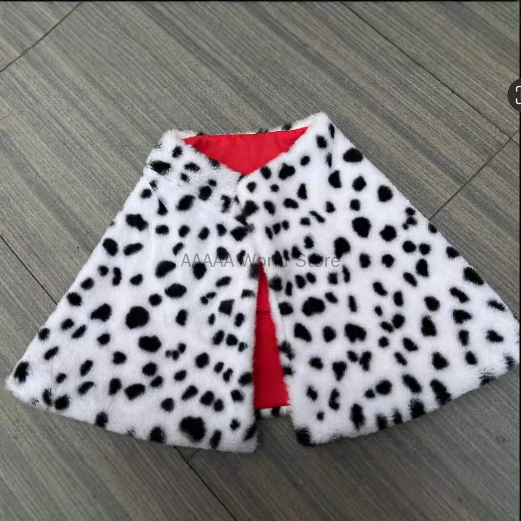 Женский костюм Круэллы Дьявилы 1 pc cloak only