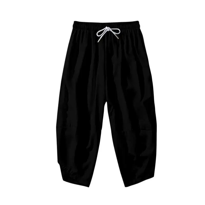 Полиэстеровое кимоно для косплея Черный, XXL, Black pants