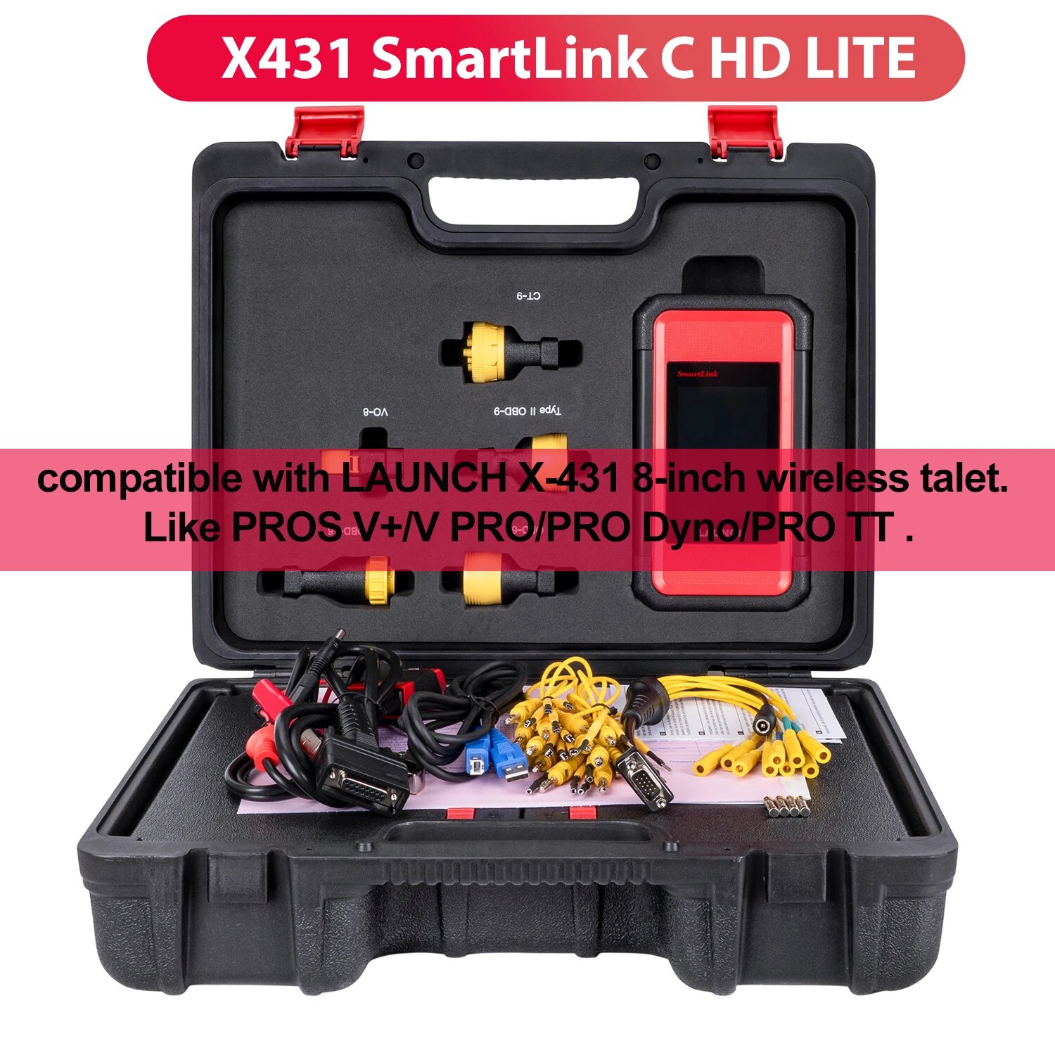 [С лицензией Trucksoftare] Диагностический инструмент LAUNCH X431 SmartLink C SmartLink C HD Elite