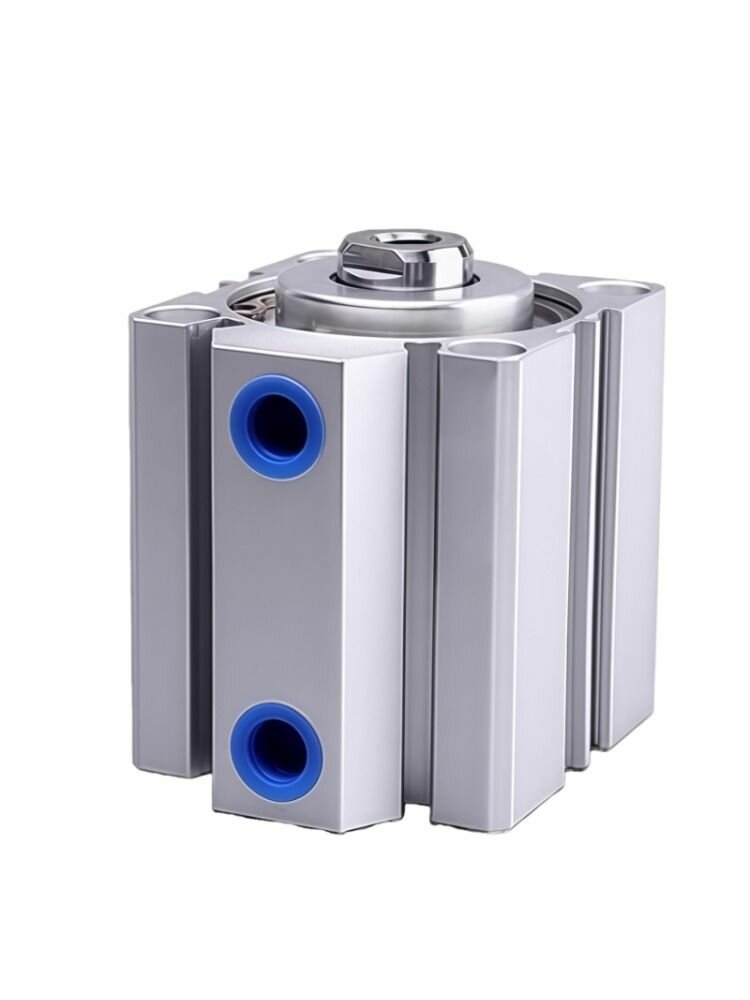 SDA32-25 Тонкий пневматический цилиндр двойного действия немагнитный компактный