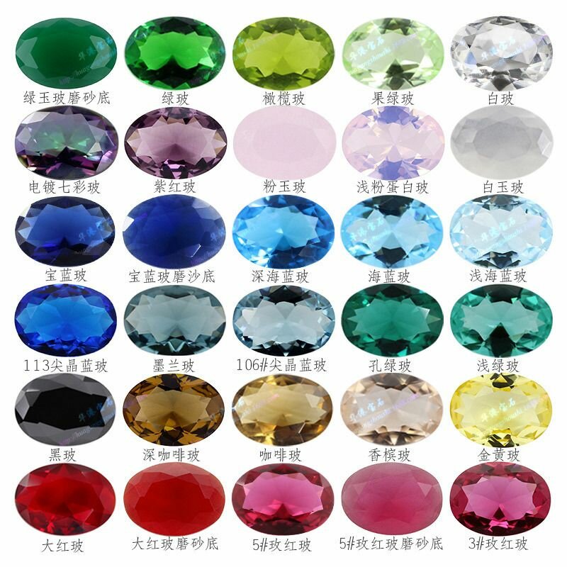 Искусственные драгоценные камни, кубический цирконий, Фианит,10x14mm,1 шт