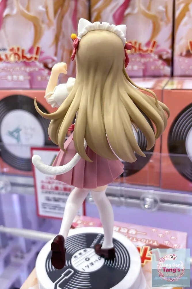 Фигурка Mugi Kotobuki K-ON! FuRyu Trio TryiT Figure 220 мм аниме декор для девочек — фото 1
