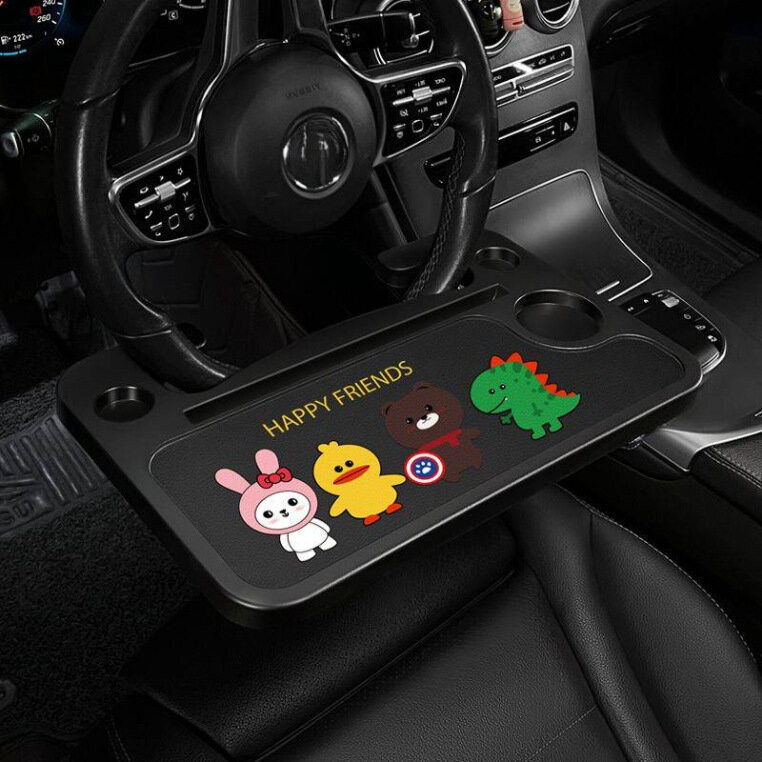 Подставка для руля автомобиля, поднос для еды в машине, подставка для планшета в автомобиле, столик для компьютера, держатель для чашек и напитков в автомобиле.