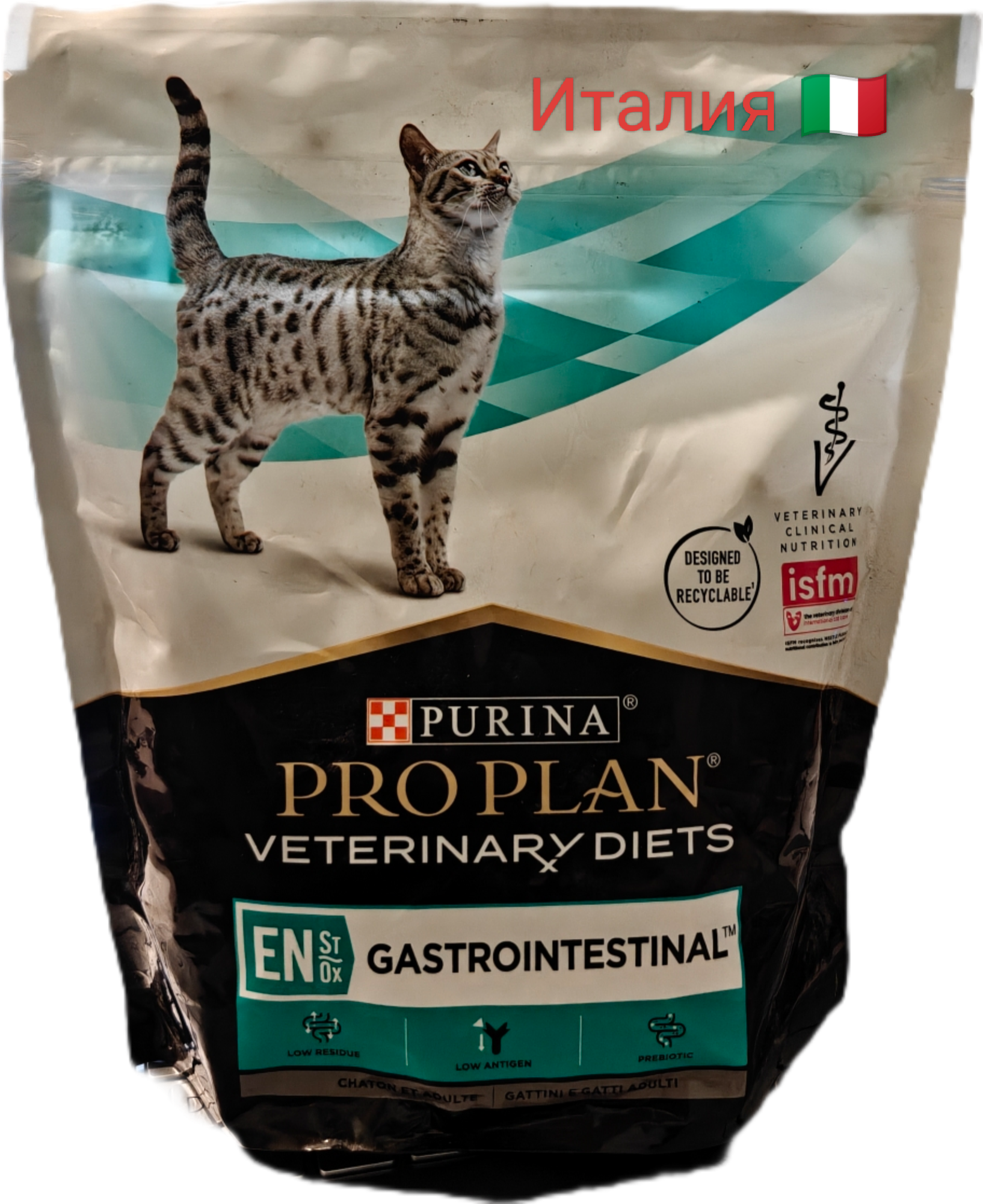 Pro Plan Veterinary Diets EN ST/OX Gastrointestinal (сухой корм для кошек при проблемах с ЖКТ) 400гр