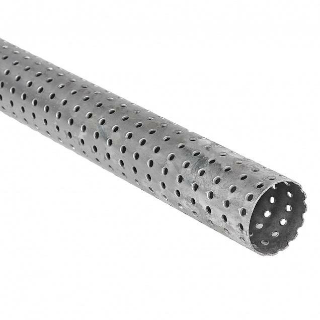 Труба прям. перф. 51х1000 (d 51х1.2, L 1000мм) (алюм. сталь) (EMPD 511000)